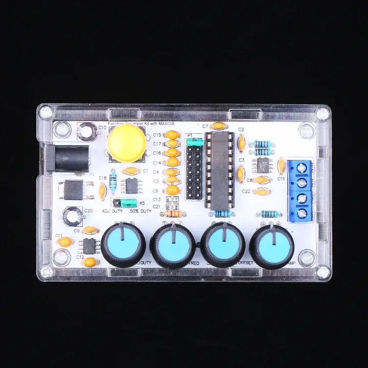 MAX038 Signal Generator DIY Kit 1Hz~20MHz Function Generator High-speed ...
