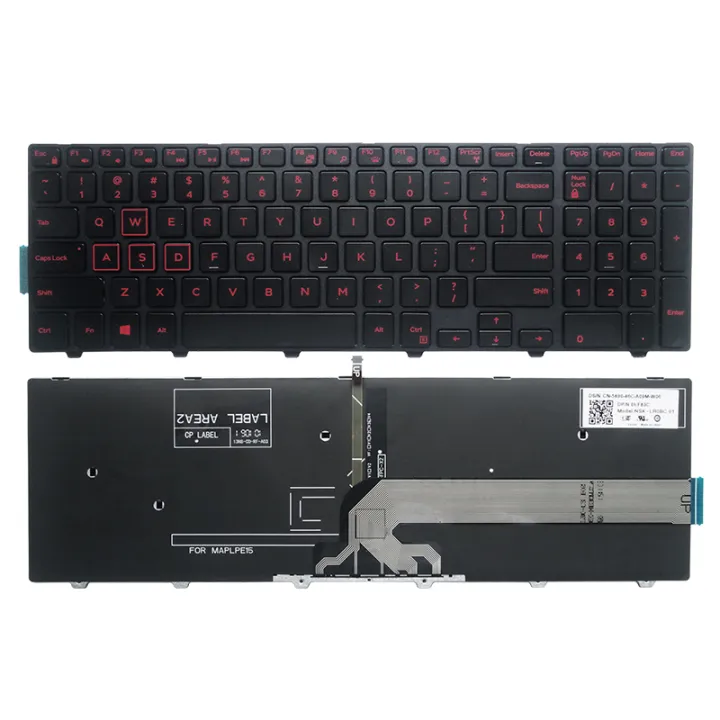 New US Keyboard Backlight for Dell Inspiron 15 3000 5000 3541 3542 3543 ...