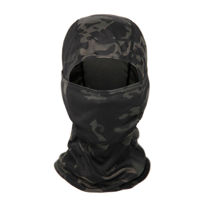 Tactical Camouflage Balaclava Full Face Mask Wargame CP Military Hat ...