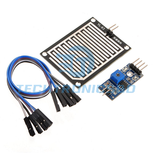 Rain Sensor Module | Rain Detection Sensor for Arduino, ESP32 ...