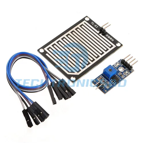 Rain Sensor Module | Rain Detection Sensor for Arduino, ESP32 ...
