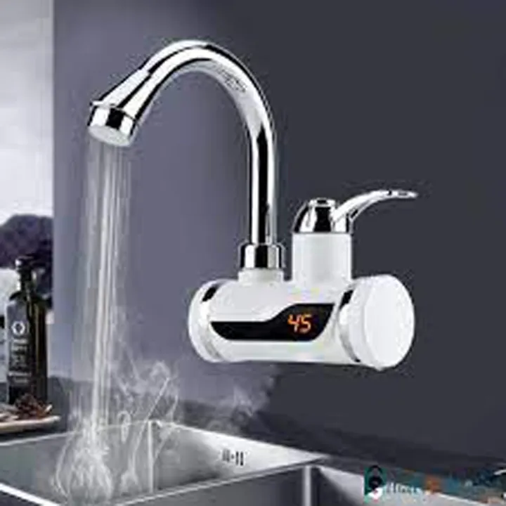 Instant Water Heater Geyser Tap Wall Type for Hot And Cold Water with ...