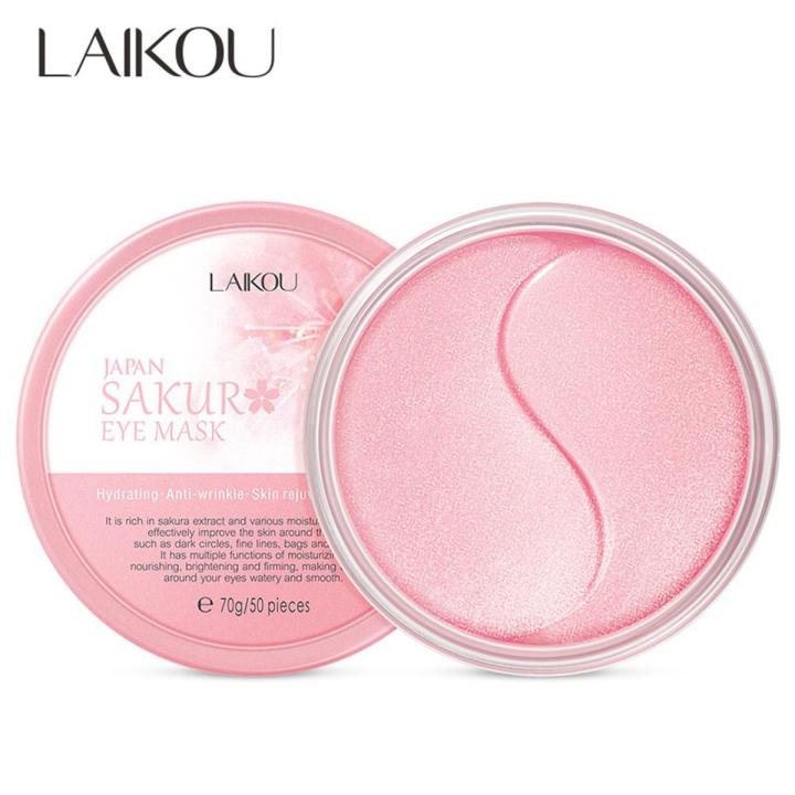 LAIKOU Sakura Eye Mask Eye Patch - 50 pieces 70gm | Daraz.com.bd