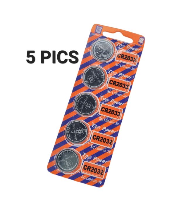 Top Power CR2032 3V Lithium Battery 3V Button Battery motherboard ...