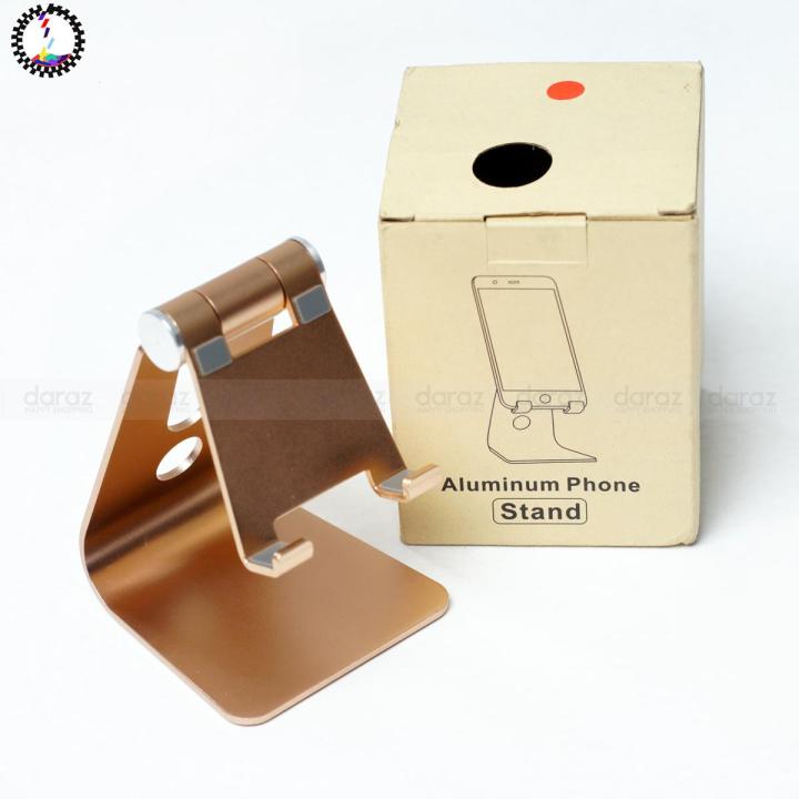 Universal Mobile Phone Holder Stand Aluminum Alloy Tablet Desk Stand ...