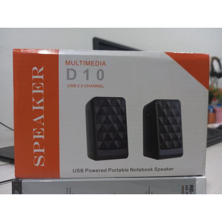 D10 Multimedia Speaker Mini USB 2.0 | Daraz.com.bd