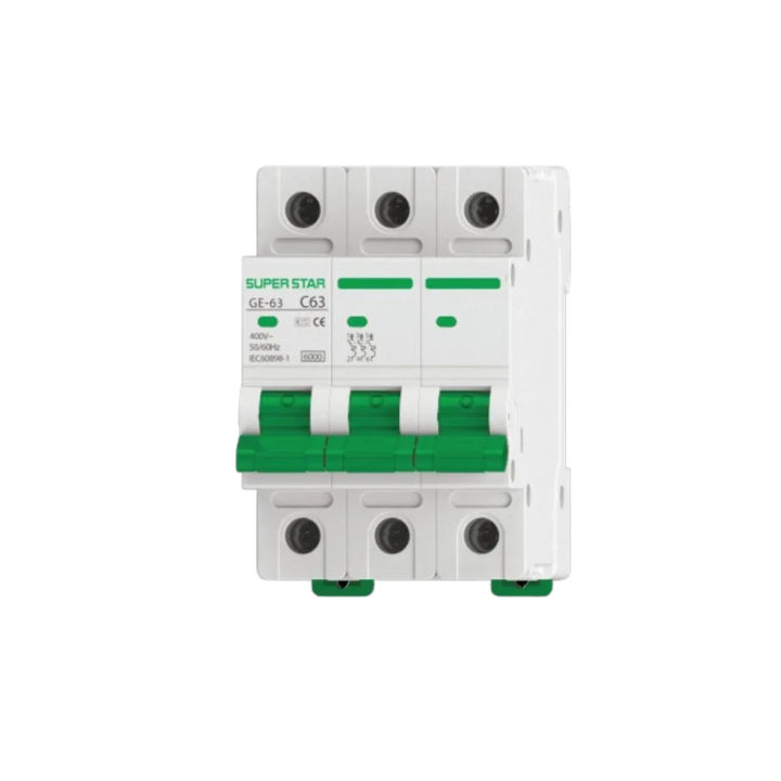 SUPER STAR MCB TP 40A 3kA Miniature Circuit Breaker Three Pole 3P SSG ...