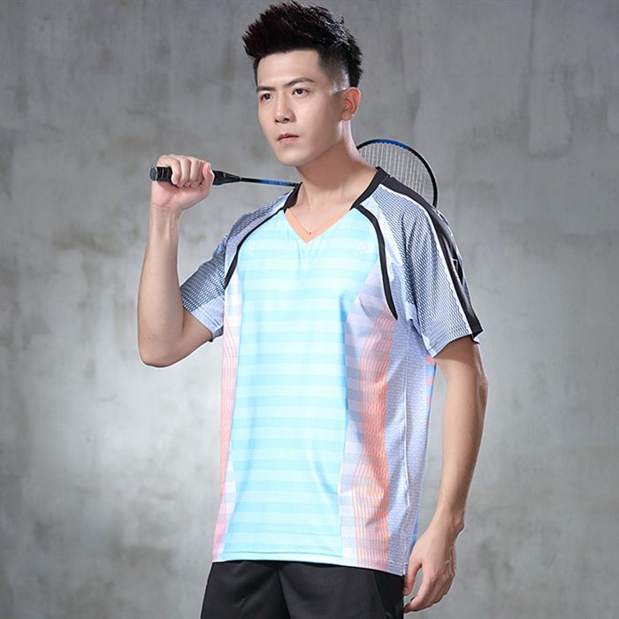 New Badminton Sportswear Suit Men's and Women's Summer Quick-Drying T ...