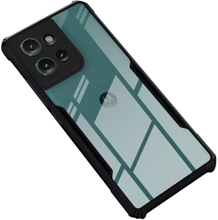 For motorola edge 50 neo Back Case Transparent Xundd Protective Camera ...