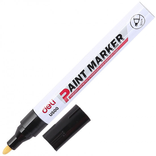Deli EU500-BK Paint Marker- Black | Daraz.com.bd
