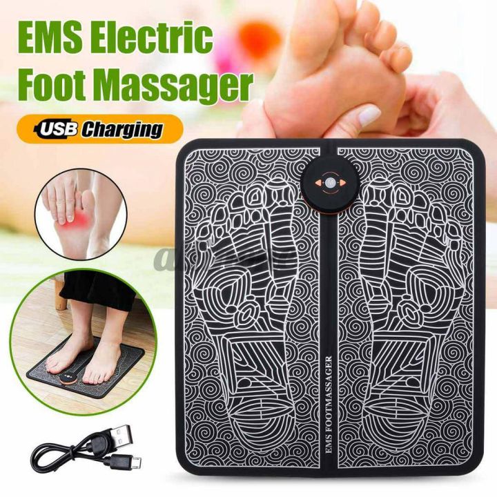 EMS Foot Massager | Folding Portable Feet Massage Machine | Electronic ...