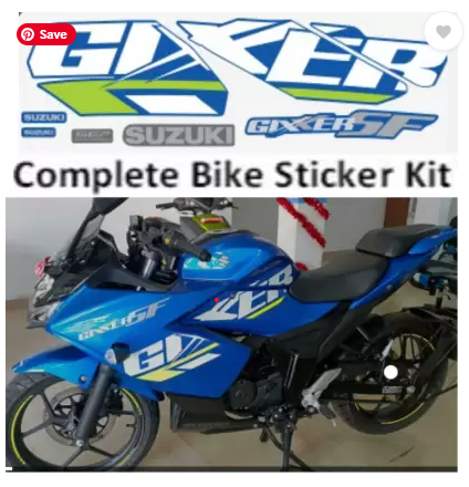 India Original Quality Full Body Sticker For Gixxer SF 2021 | Daraz.com.bd