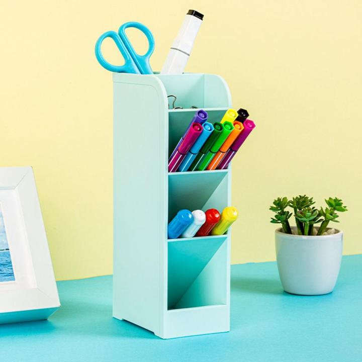 Deli 8933 Pen Holder 4 Layers DIY Oblique Horizontal and Vertical Pen ...