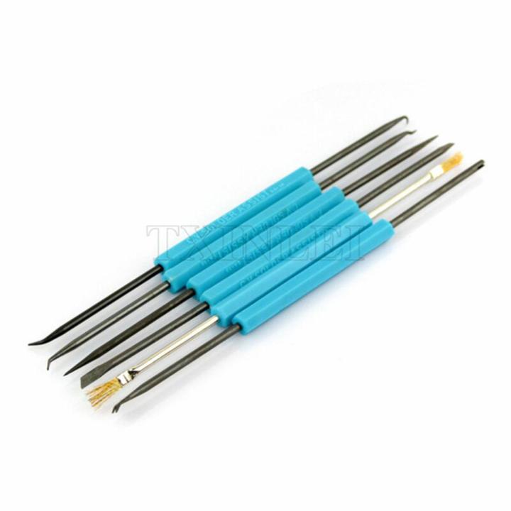 【VisioN Shop】Set 6 in 12 Kinds BGA Solder Assist Tools for PCB Repair ...