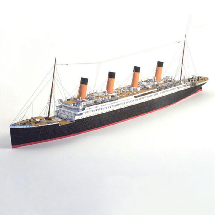 1:400 DIY Handcraft Titanic Ship 3D Paper Model Sets Toys Leima | Daraz ...