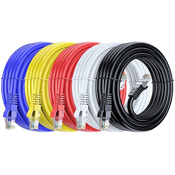 LAN Cable 2 m CAT6 Cable 2 meter Ethernet Lan Network CAT 6 RJ45 Patch ...
