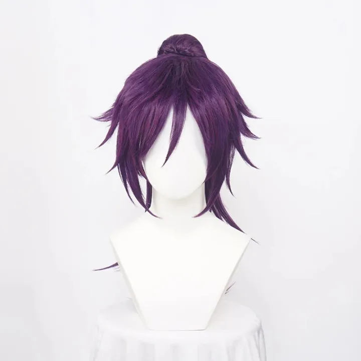 BLEACH Shihouin Yoruichi Cosplay Wigs High-temperature Fiber Synthetic ...