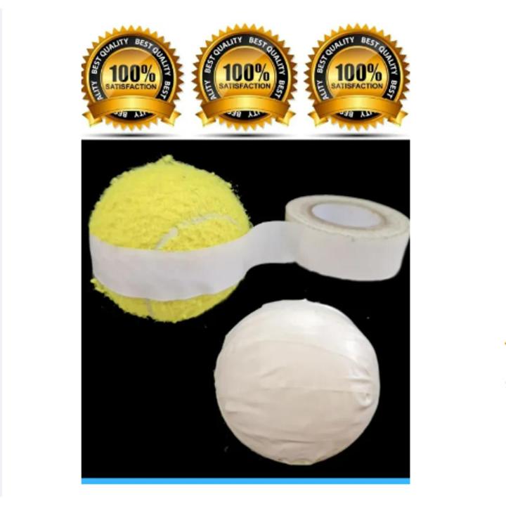 1 Cricket Tennis Ball and 1 Tape - Cricket Tennis Ball+Tape Combo ...