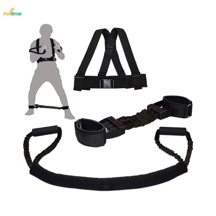 Boxing Resistance Bands with Handles Boxing Training Equipment Exercise ...