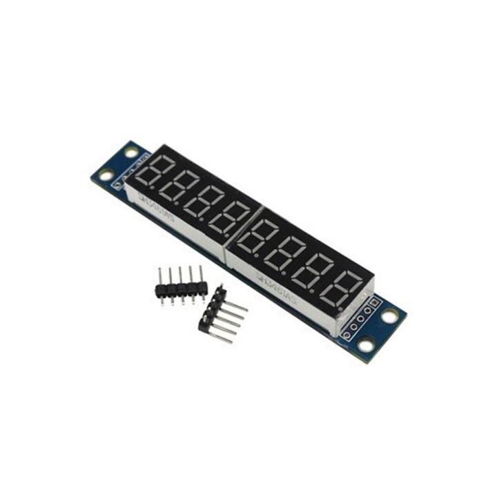 【happy one】MAX7219 Dot Matrix 8 Digit Digital Tube Control Module 3.3V ...