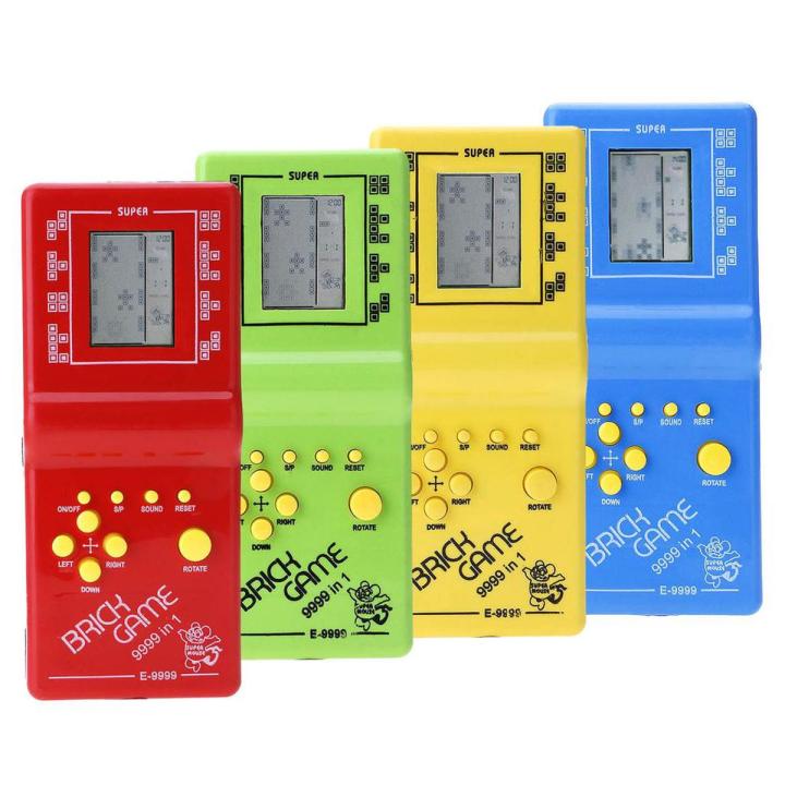Children Handheld Game Console Video Game E 9999 in 1 Console Tetris ...