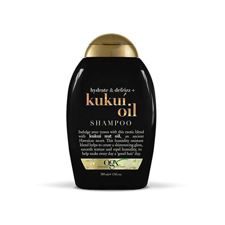 Ogx Hydrate + Defrizz Kukui Oil Shampoo 385ml | Daraz.com.bd
