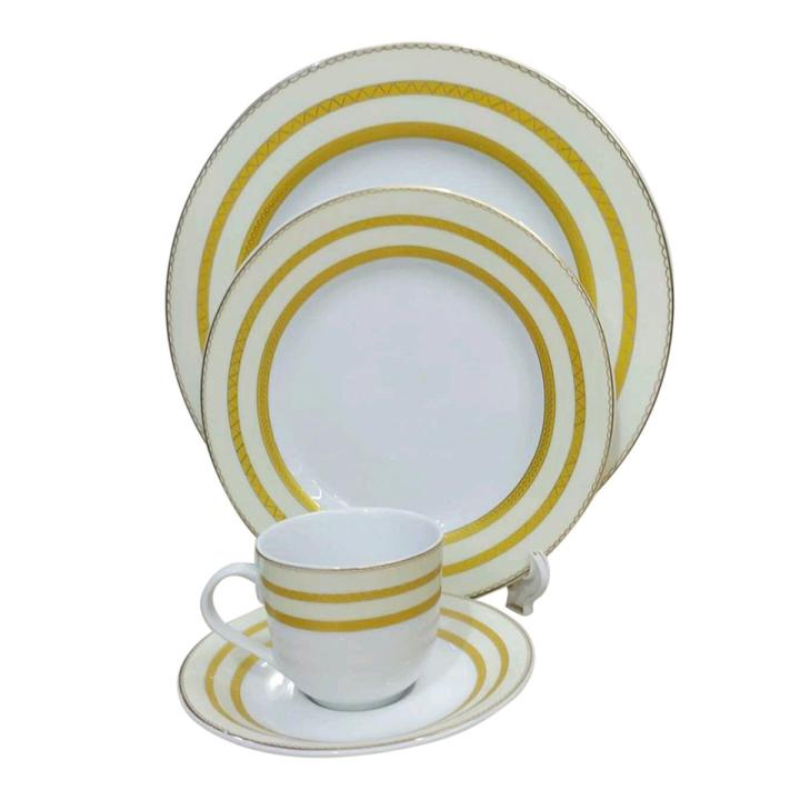 Monno Ceramic 32 pcs dinner set round style | Daraz.com.bd