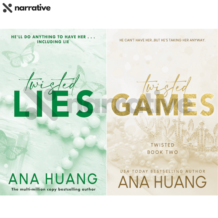 Twisted Series 2 books Collection by Ana Huang (Twisted Lies, Twisted Games) (Off-White) | Daraz ...