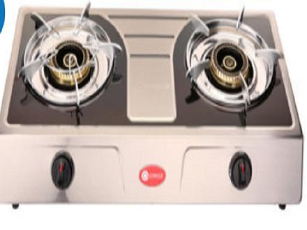 Circle Double Gas Stove NG andLPG with Copper. | Daraz.com.bd
