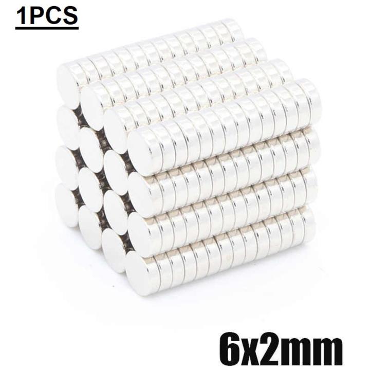 Disc Type Neodymium Strong Magnet- 6x2mm | Daraz.com.bd