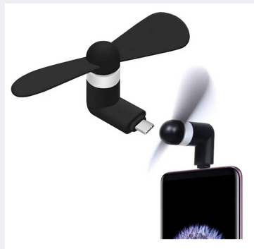 Portable Mini USB Fan Type C Mobile Phone Cooling Fan For everyone ...