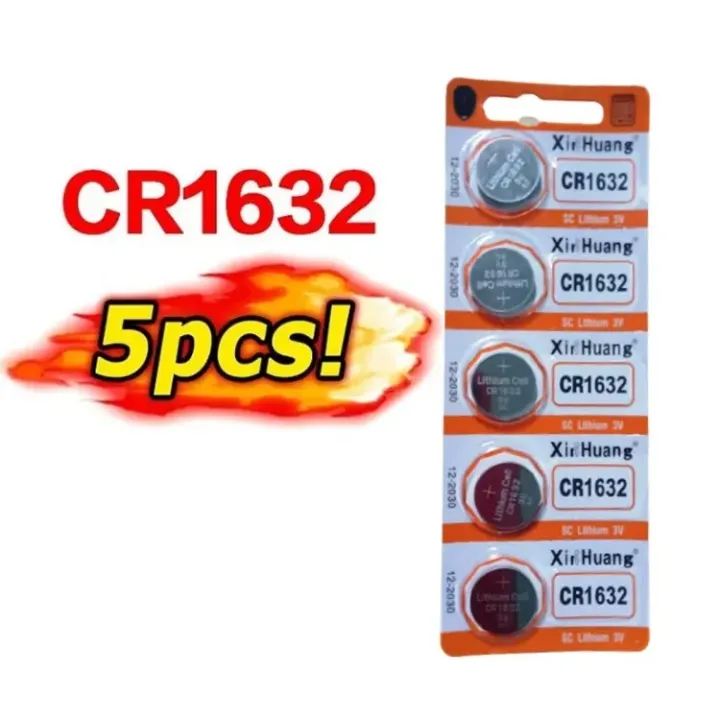 Xin Huang CR1632 3V Lithium Battery 3V Button Battery motherboard ...