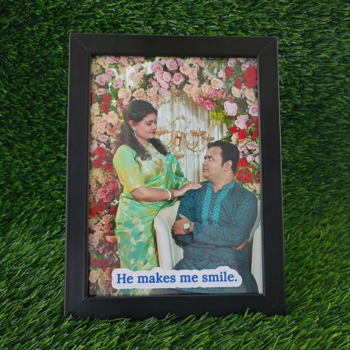 Premium Black Photo Frame (5R size) | Daraz.com.bd