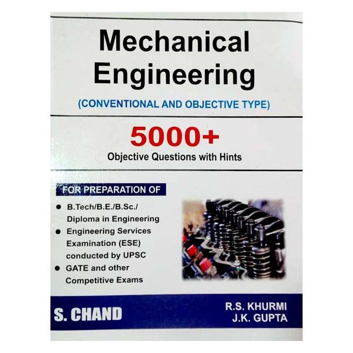 Mechanical Engineering 5000+ Objective Questions with Hints (R.S Kurmi ...