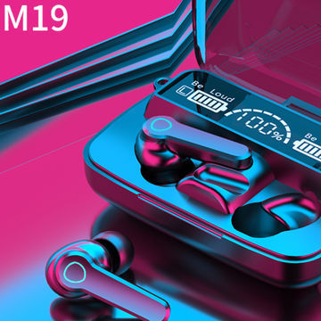 M19 Earbuds Tws Earphone Touch Control Wireless Bluetooth 5.1 Headphones With Microphone With ...