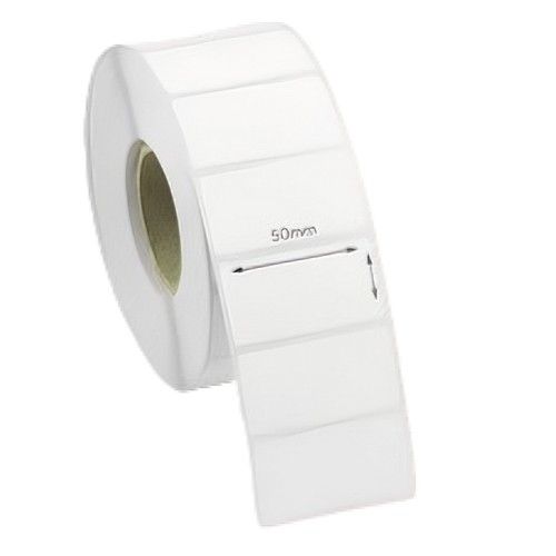 Barcode Sticker Roll 50mm x 25mm, DT,1000 Pcs Sticker Per Roll White ...