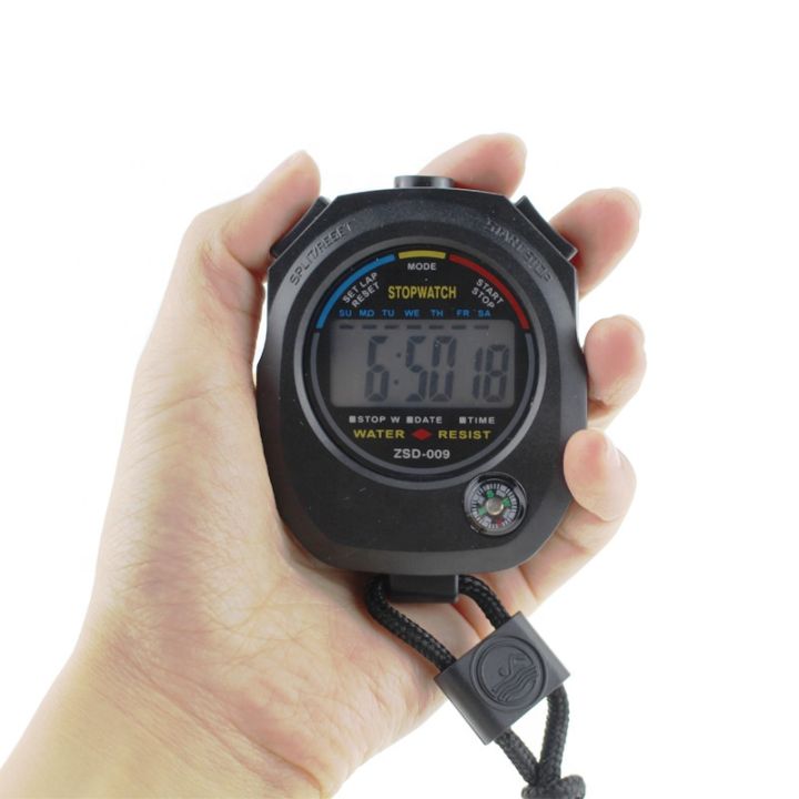 Digital manual Handheld Sports Stopwatch Stop Watch electric Timer ...