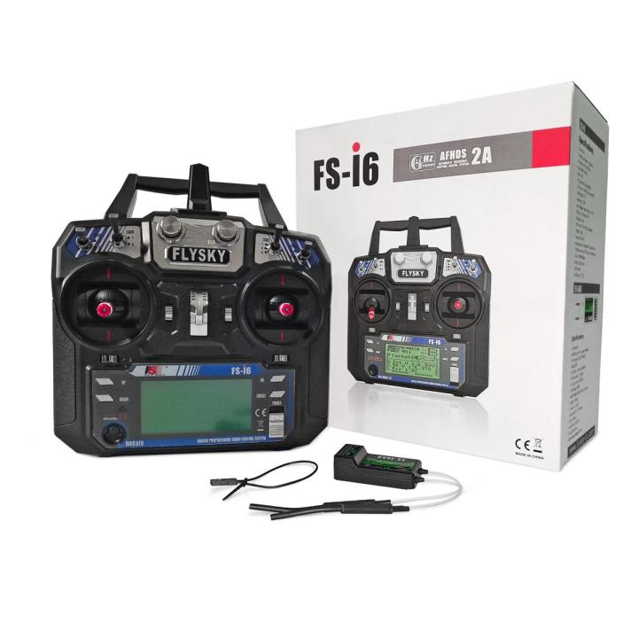 FlySky FS-i6 2.4G 6CH AFHDS RC Transmitter with FS-iA6 Receiver ( FSi6 ...