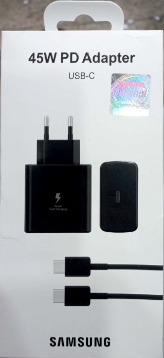 Samsung 45W USB-C Super Fast Charging Adapter Wall Charger | Daraz.com.bd