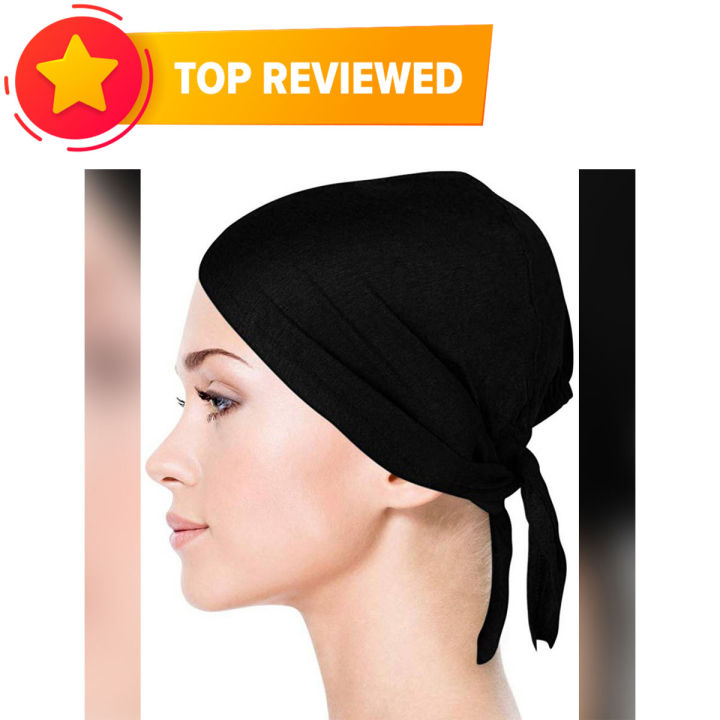 Hijab Inner Cap - Black 1pcs | Daraz.com.bd