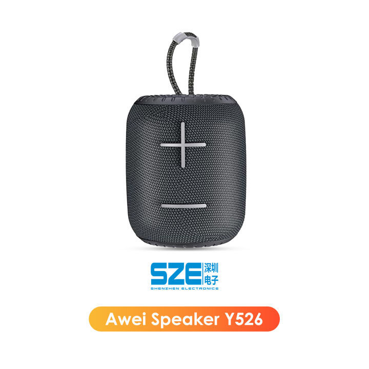 Awei Y526 TWS Wireless Bluetooth Speaker Portable Outdoor Hifi Loudspeaker | Daraz.com.bd