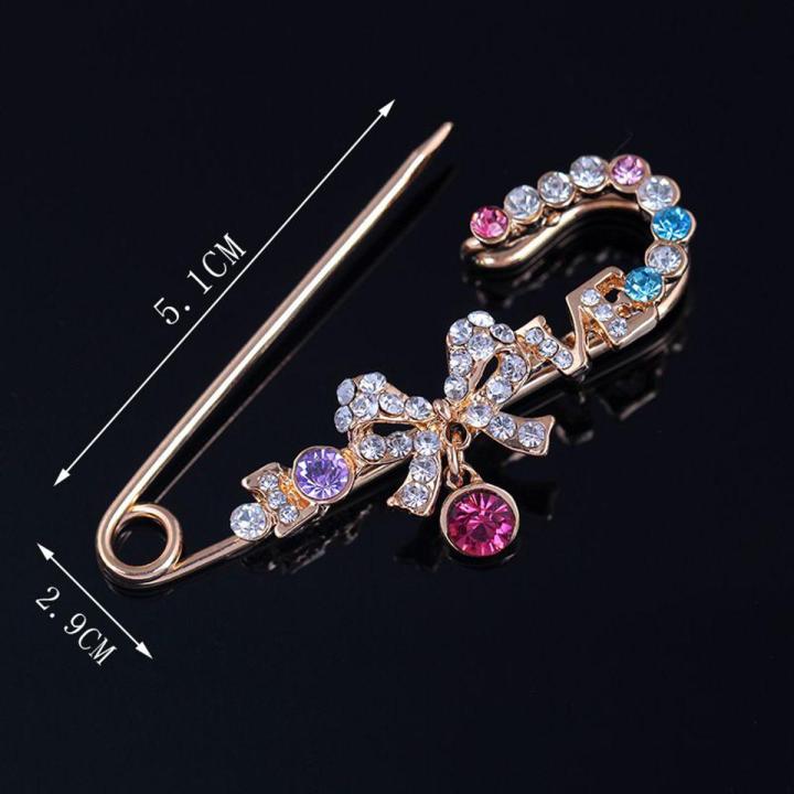 Clip Safety Brooch Hijab Safety Pin for Girls and Women | Daraz.com.bd