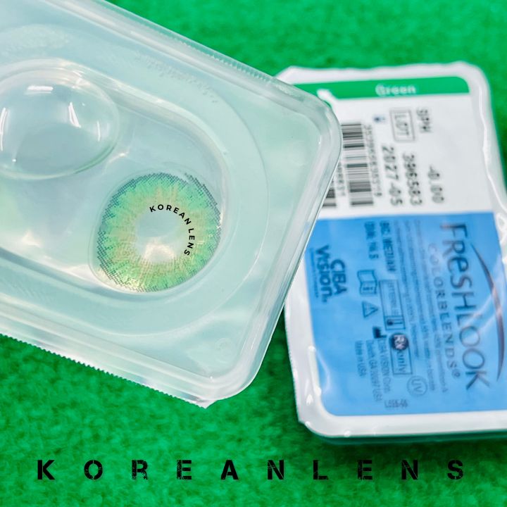 Freshlook Green Colored Contact Lenses | Daraz.com.bd