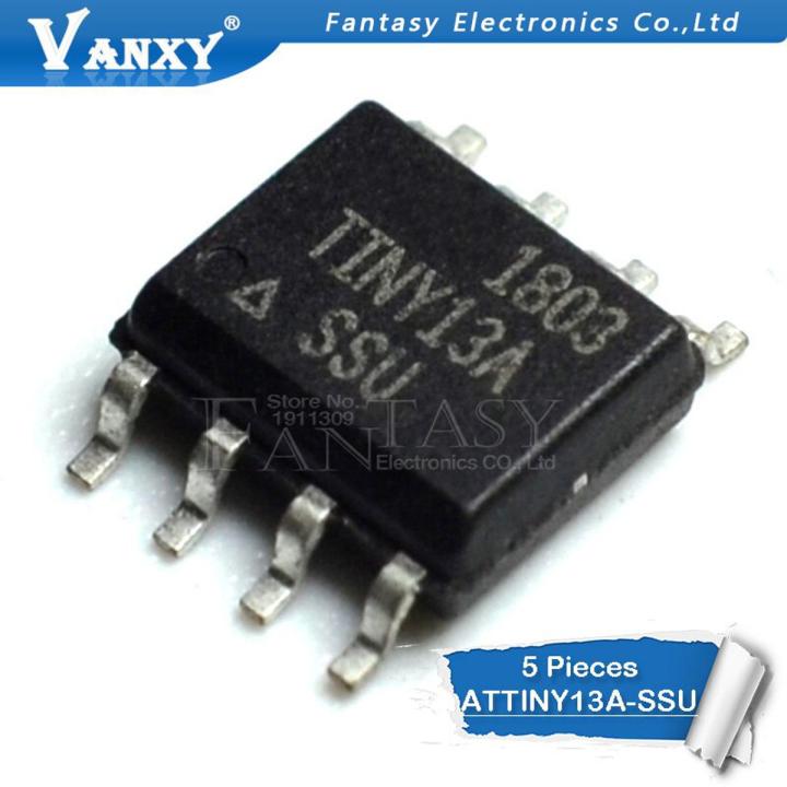 5 পিস ATTINY13A-SSU sop8 attiny13a sop tiny13a sop-8 13a-ssu smd এবং ic | Daraz.com.bd