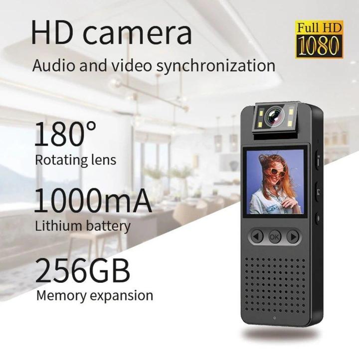 CS06 WiFi Body Camera Digital Mini Full 1080p Screen Night Vision ...