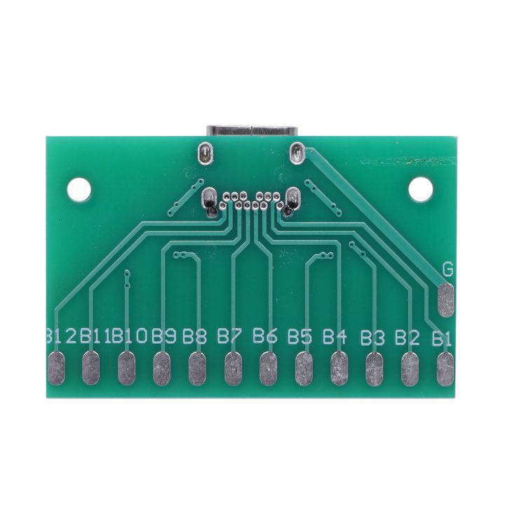 TYPE-C USB To DIP USB 3.1 Female Socket Type C Connector 24 Pins ...