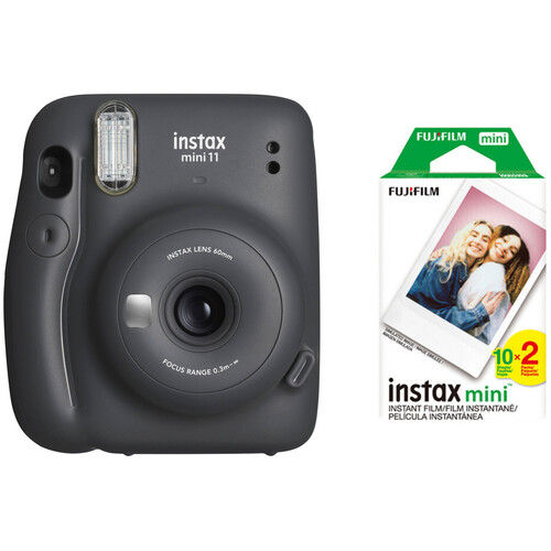 FUJIFILM INSTAX MINI 11 Instant Camera Kit with Twin Pack of Film ...