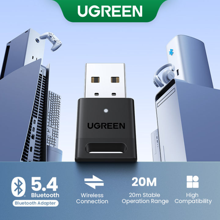 UGREEN USB Bluetooth Adapter BT 5.4 Bluetooth Dongle Receiver Support ...