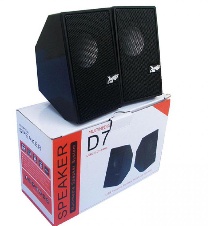 D7 Multimedia Speaker Mini USB 2.0 | Daraz.com.bd