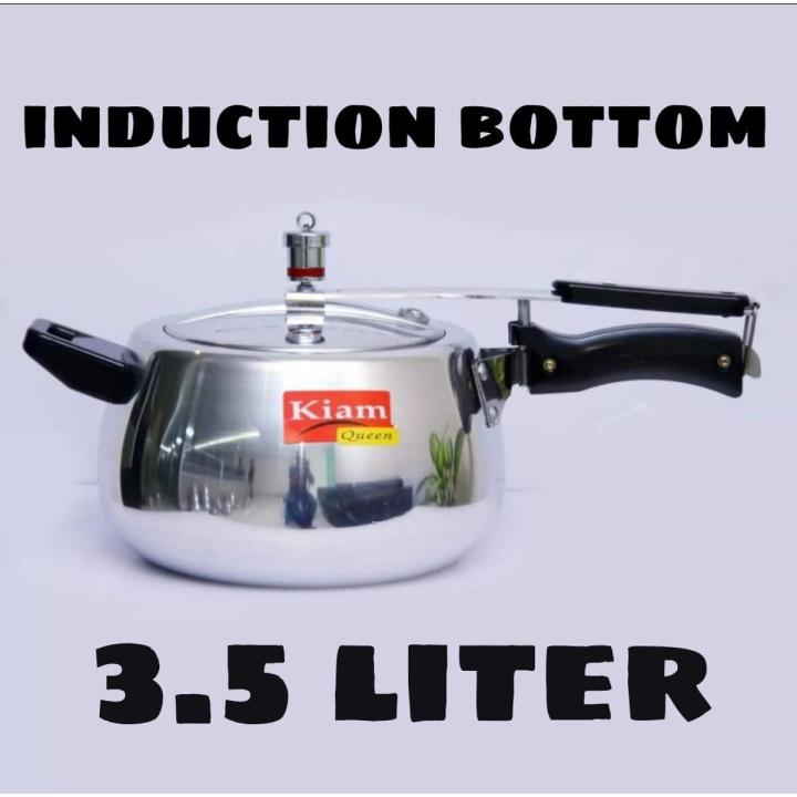 Induction Bottom Pressure cooker/Queen Pressure Cooker 3.5 Liter-(Apple ...